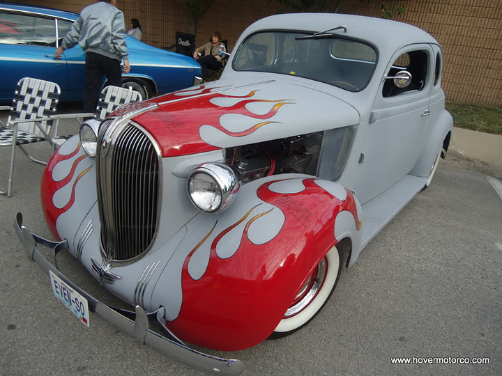 HOVER MOTOR COMPANY: Fancy flames - putting the "hot" in hot rodding