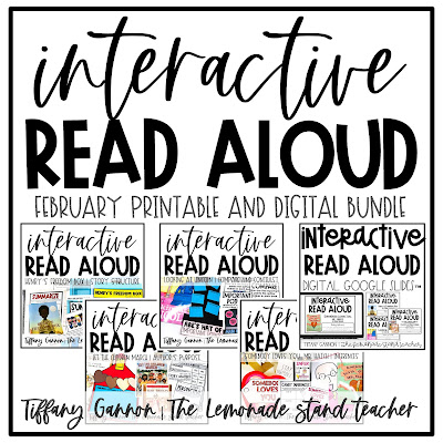 February Interactive Read Alouds | The Lemonade Stand