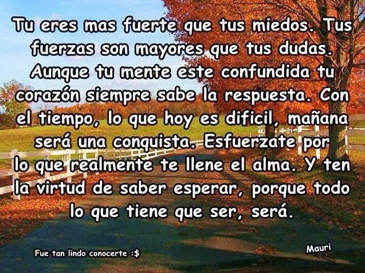 Frases Bonitas Para Facebook: Lo Que Tiene Que Ser Sera