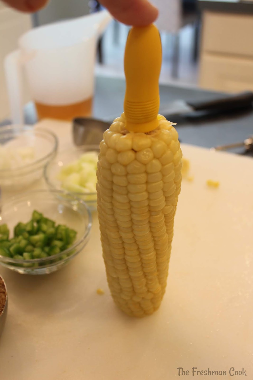 The Freshman Cook: Southern Corn Relish / #FarmersMarketWeek