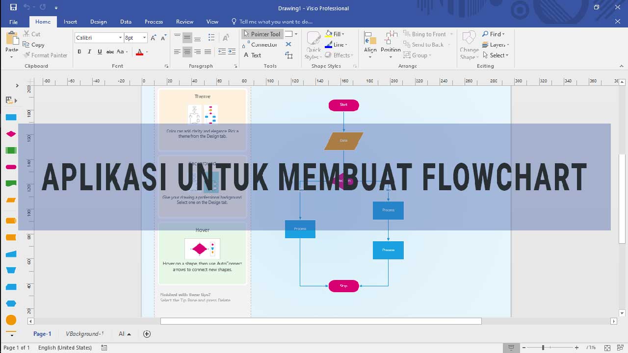 Aplikasi membuat Flowchart Berbagai platform, LENGKAP