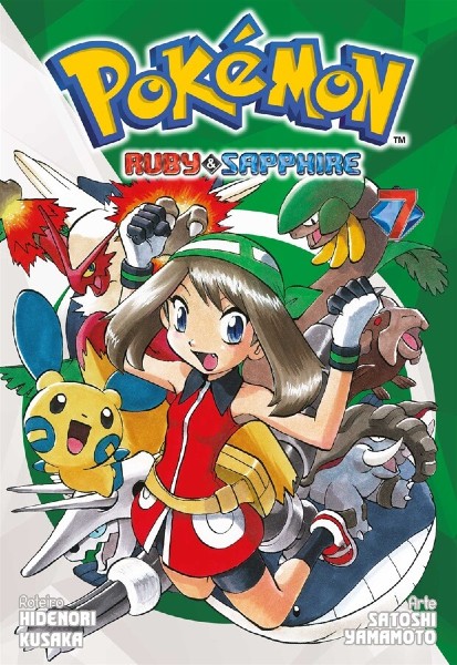 Mangá Pokémon Ruby e Sapphire - Lançamento do Volume 07