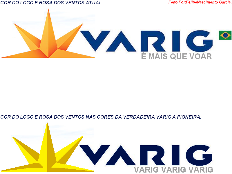 .::Blog Rodrigo Varig::.: Logo da VRG por Felipe Nascimento Garcia