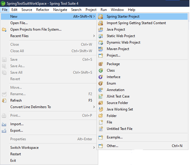 How To Create A Spring Boot Web Application Using Spring Tool Suit Ide Learn Java Skills