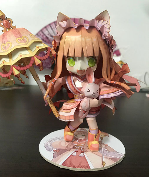 Princess Connect! Re:Dive - Maho Himemiya Papercraft | Paperized Crafts