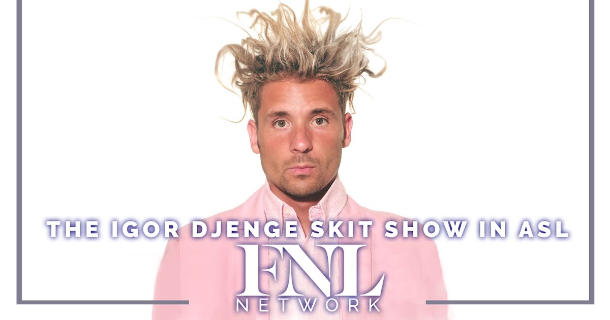 Deaf YouVideo: Deaf Entrepreneur - The Igor Djenge Skit Show