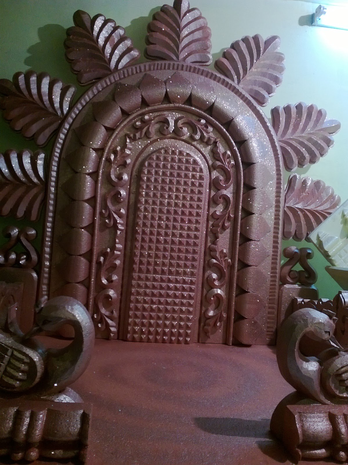 Mangalmurti Arts: Ganapati Decoration, Ganapati Makar, Makhar, Ganapati ...