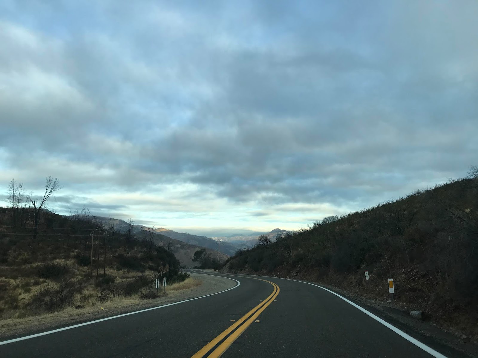 Former California State Route 49 through Bagby