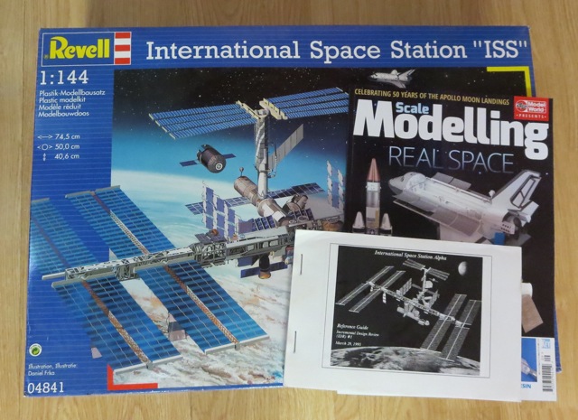 30Squares: Maybe it's International Space Station Alpha from 1995?