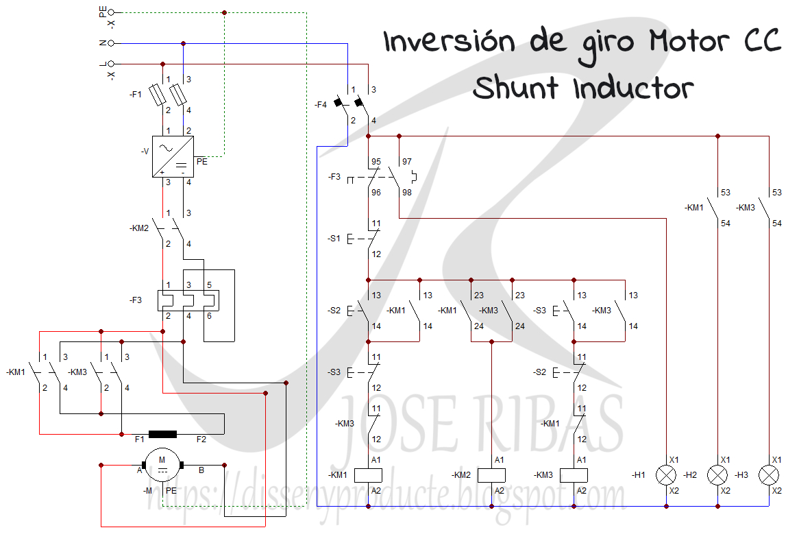 Motores de Corriente Continua (CC) : Tipos de Conexiones. - Jose Ribas ...