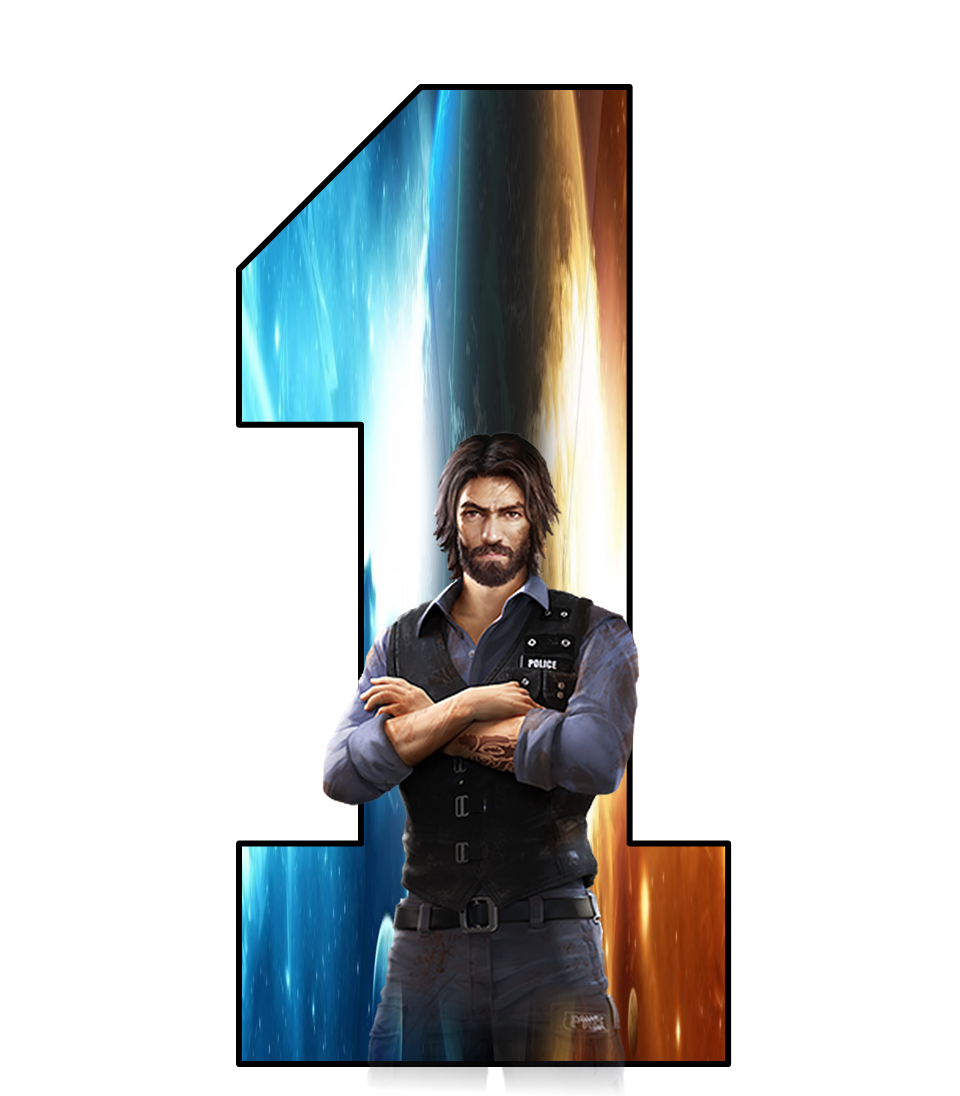 Kits imprimibles gratis : Números para imprimir Free Fire