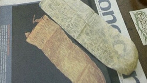 Asombroso: Encuentra el condón mas viejo del mundo de hace 200 años