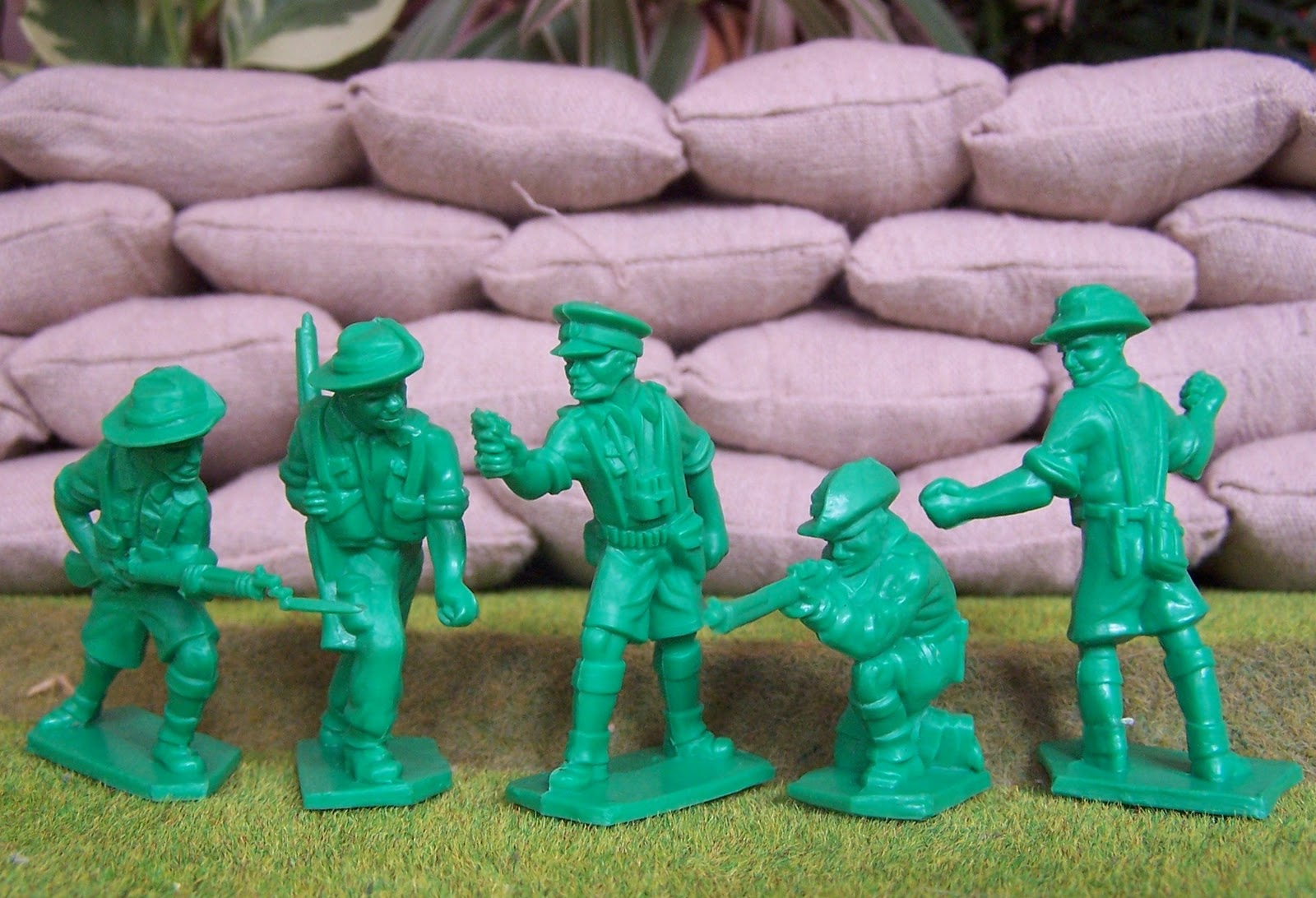 WWII Plastic Toy Soldiers: Introducing the ANZAC Infantry