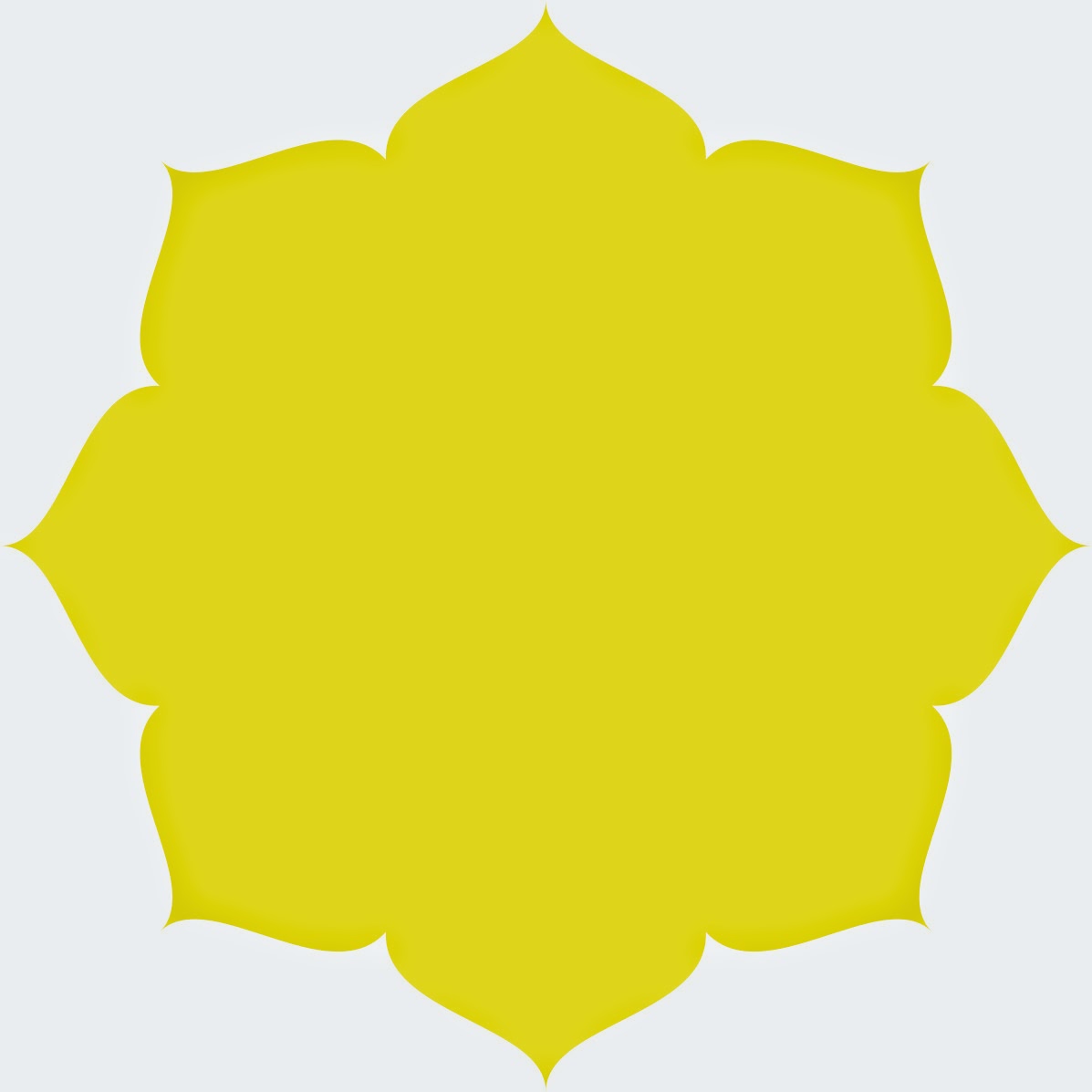 ABK Desain: Cara mudah membuat bunga segi delapan.