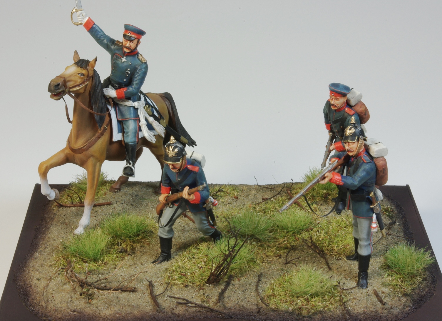 Modelarstwo - Moja pasja: Prussian Line Infantry 1:35 ICM