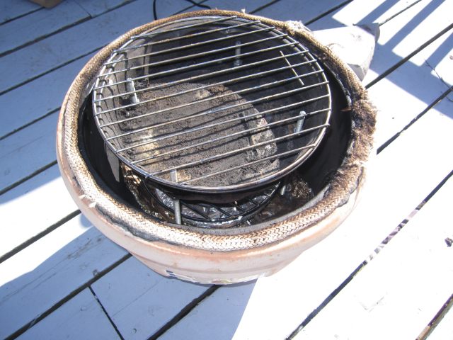 SandyMakes.org: Ceramic Pot BBQ Smoker - v6
