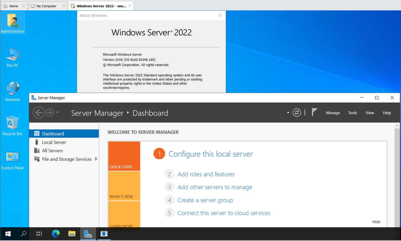 Download Windows Server 2022 ISO + Key bản quyền và những tính năng mới ...