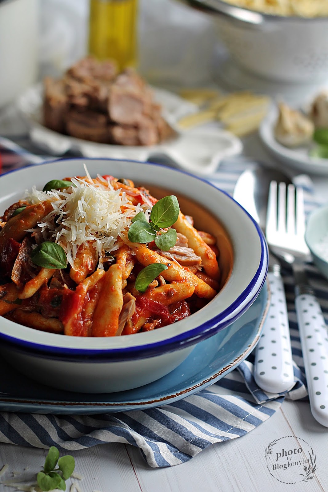 BLOGKONYHA: ~ CAPUNTI AL TONNO