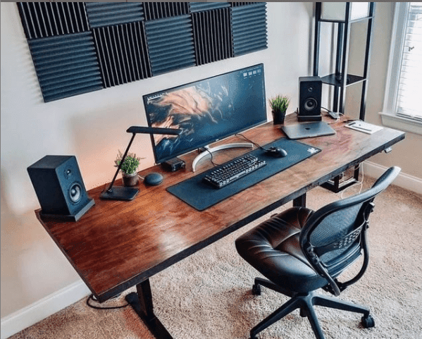 20 Inspirasi Setup Meja Kerja Minimalis di Rumah | Mood Bosster ...