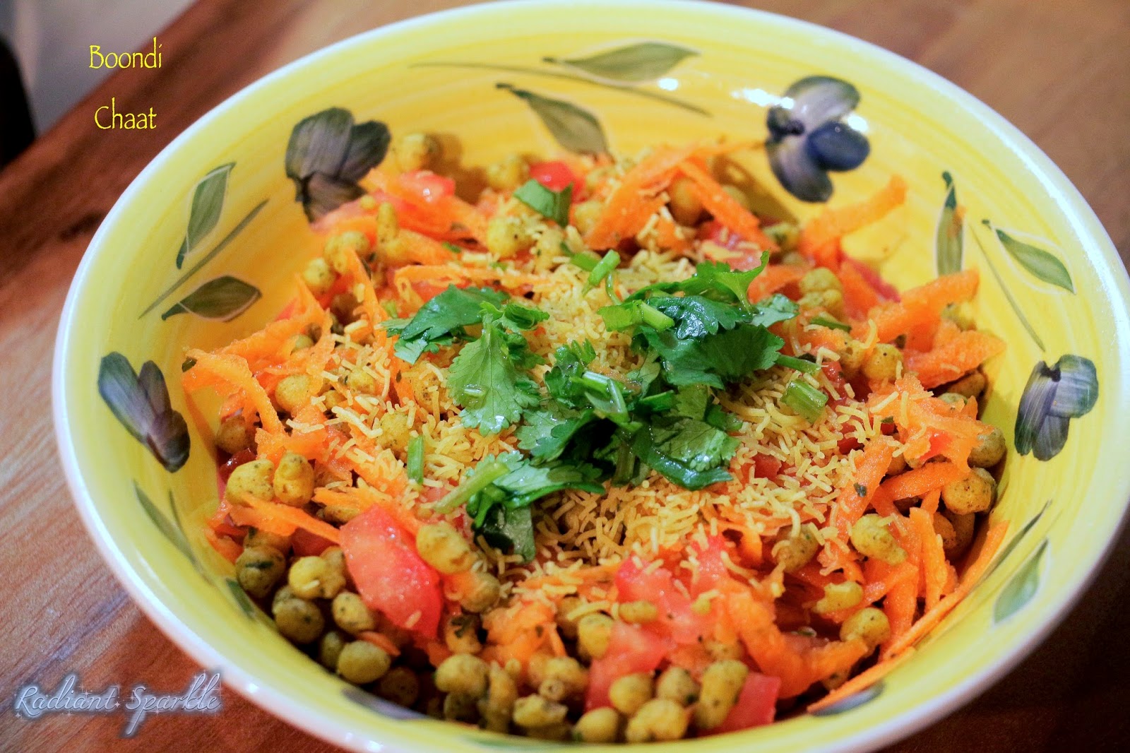 MADE IN SNEHA'S KITCHEN: Boondi Chaat - Quick Spicy Snack