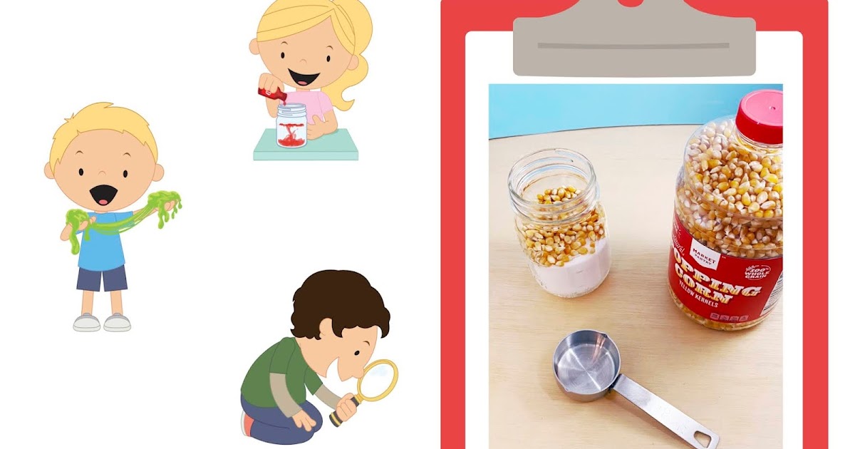 Simple Science: Popcorn in Salt | First Grade Buddies