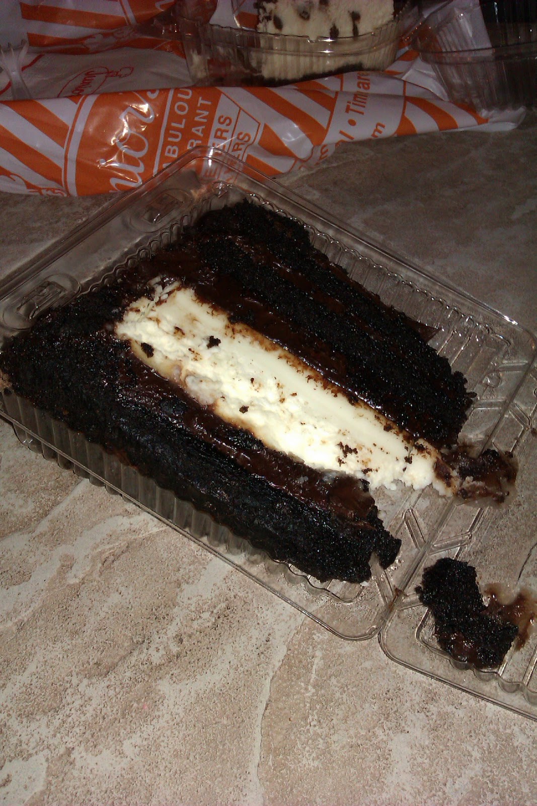 Visions of a Burger: NYC Dessert at Juniors for Devils Cheesecake