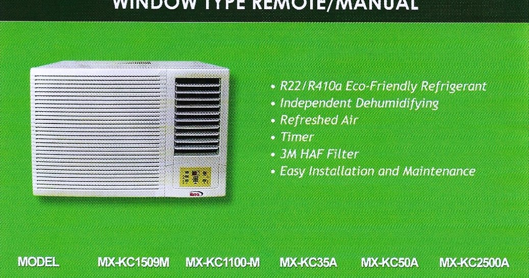 MaximaxSystems.com: MATRIX WINDOW-TYPE AIR CONS - BASIC