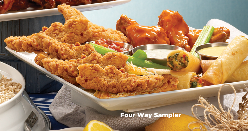 Shareables : Four Way Sampler ~ Ruby Tuesday Kuwait