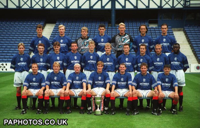Botões para Sempre: Glasgow Rangers com Gascoigne - 1998