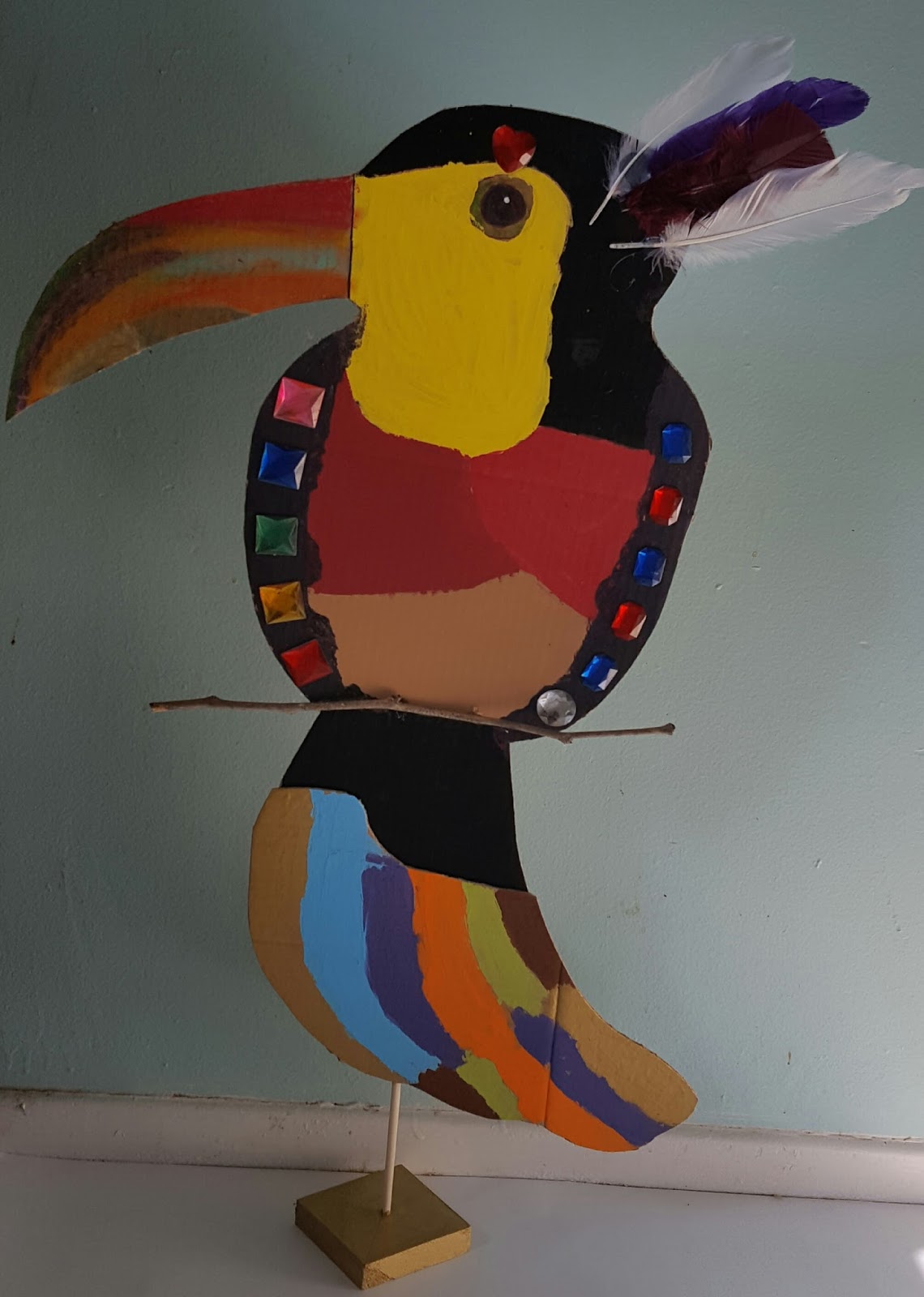 MaryMaking: Recycled Cardboard Birds