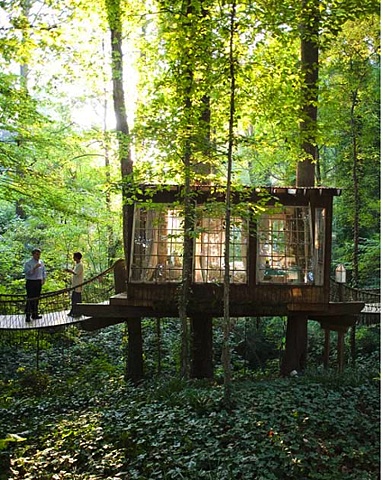 Relaxshacks.com: Super-Awesome, Minimal-Impact Tree House/Tiny House
