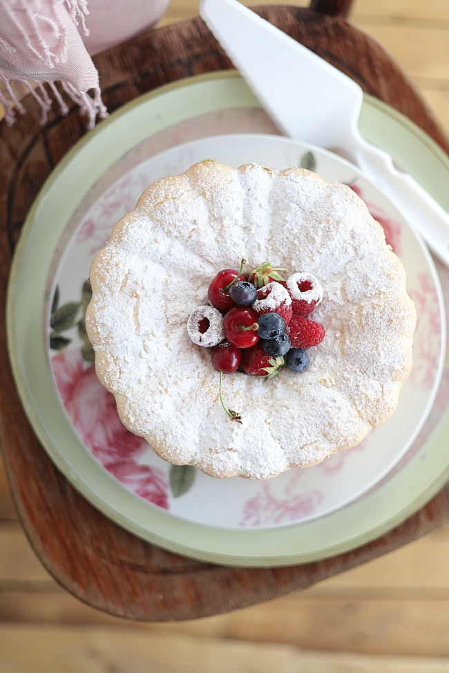 Charlotte aux fruits rouges