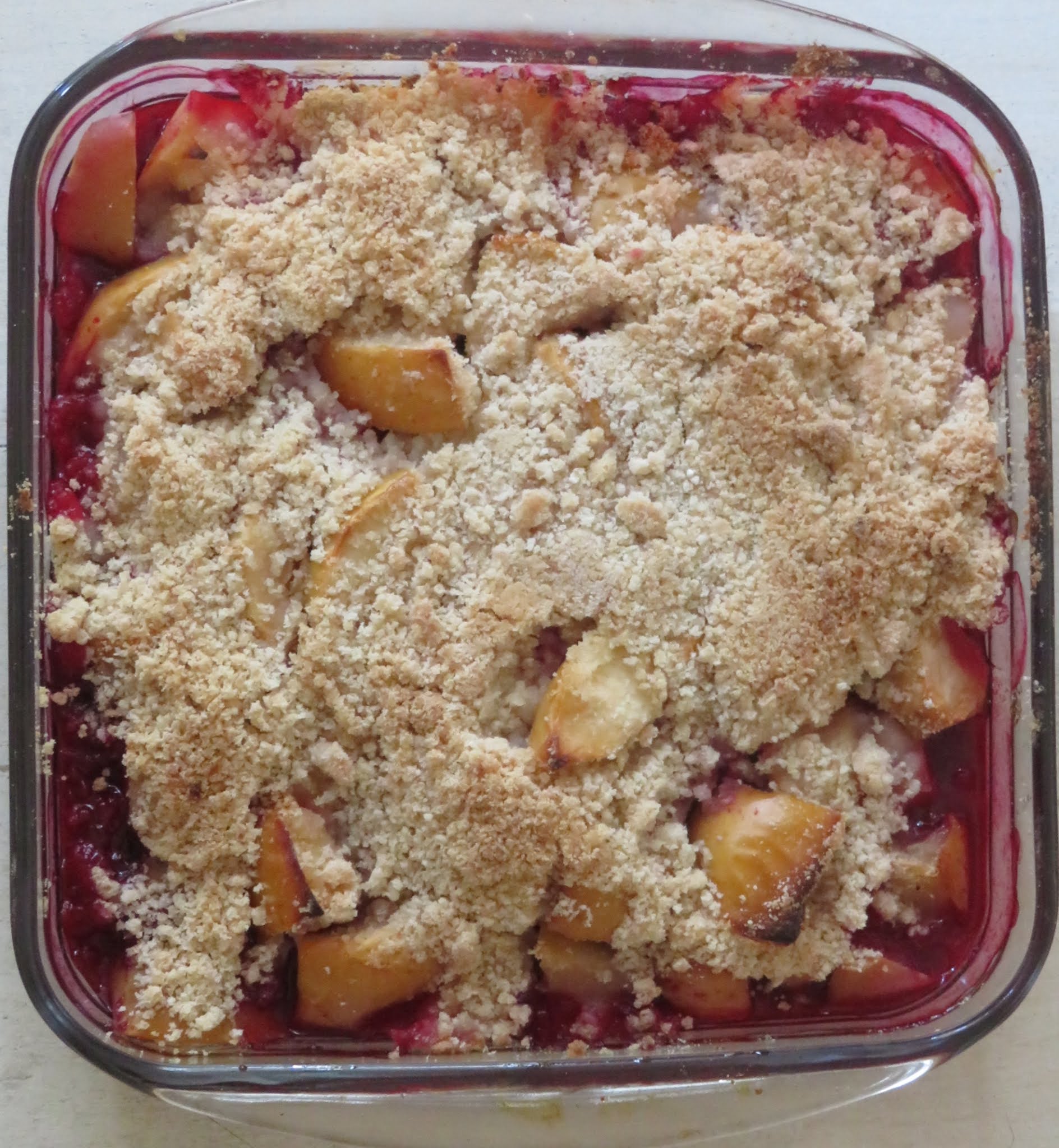 Crumble fruits rouges et pommes - Ma petite cuisine gourmande sans ...