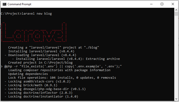 Cara Instalasi Laravel 8 - Contoh Aplikasi