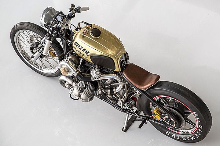 GOOD LIFE & GOOD TASTE: Boxer Metal: BMW R100 bobber turbo