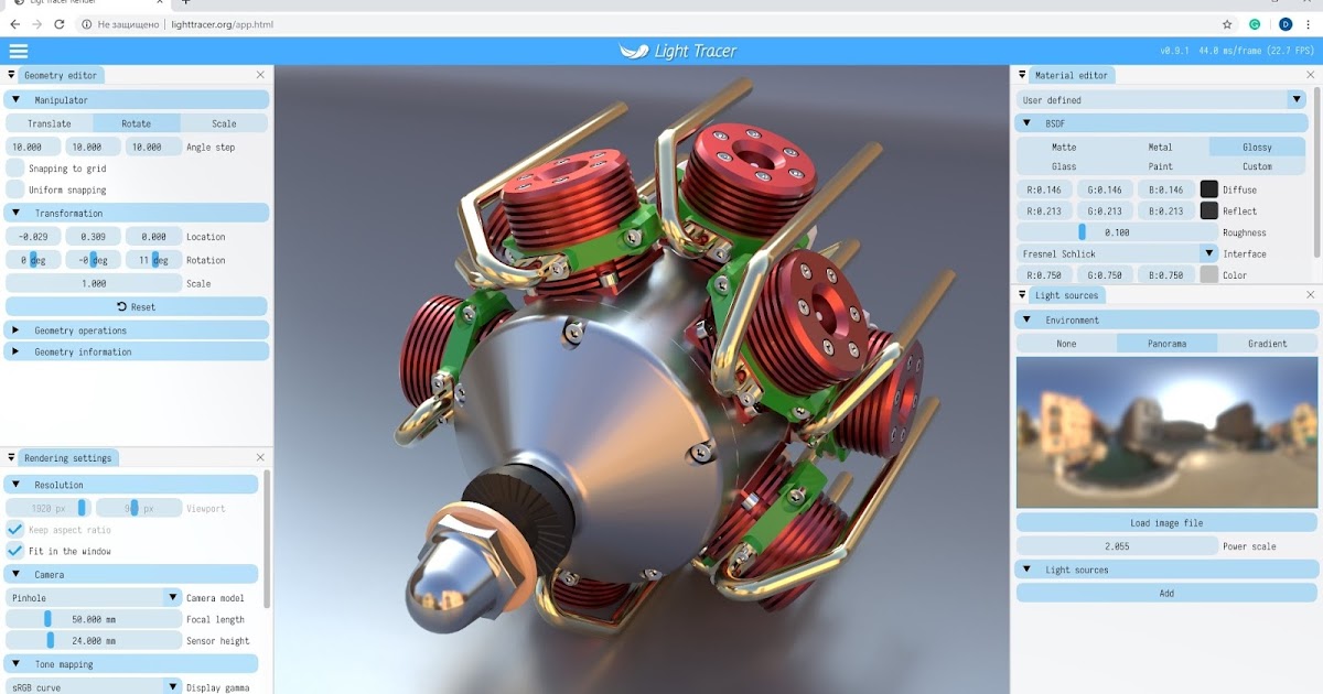 Ray Traceys Blog Lighttracer The First Webgl Path Tracer For Photorealistic Rendering Of