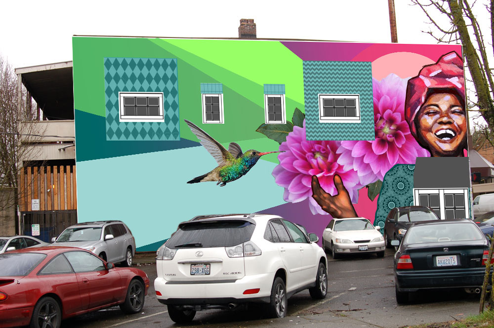The Talking Walls: My "Stunning Seattle" Mural Proposal