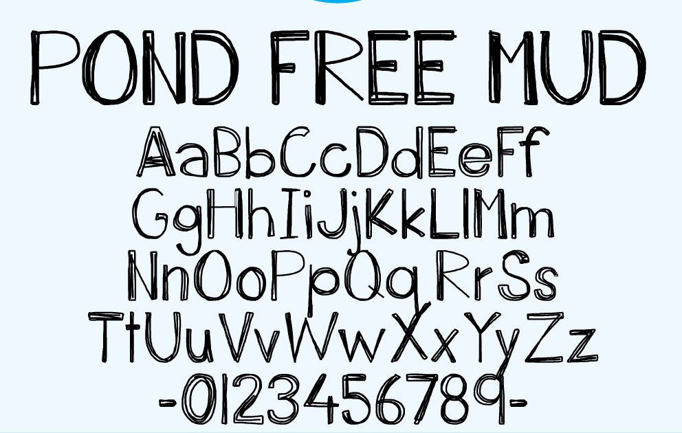 Free Mud Font | From the Pond
