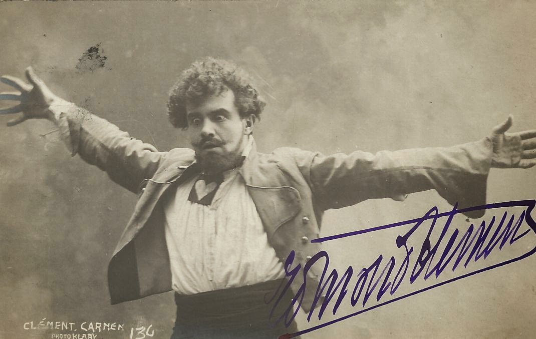 FORGOTTEN OPERA SINGERS : Edmond Clément (Tenor) (Paris 1867 - Nice 1928)