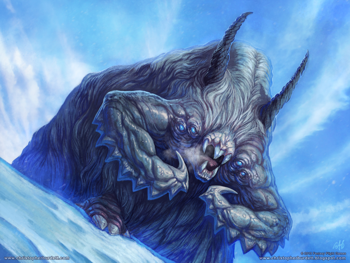 The DOODLES, DESIGNS, and aRT of CHRISTOPHER BURDETT: Icetromper - Process