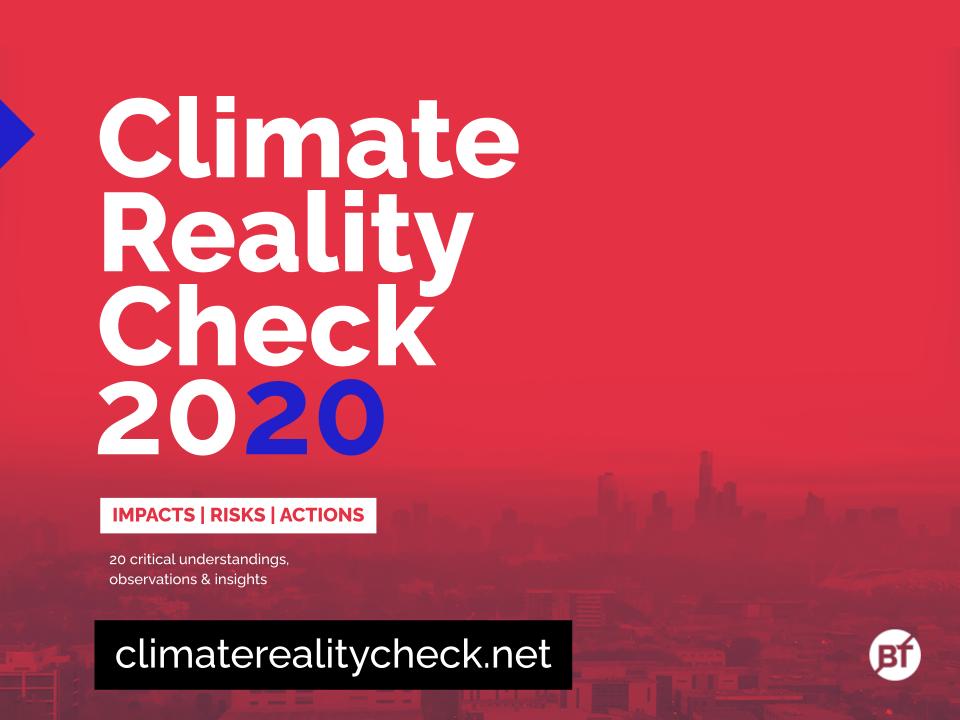 Climate Code Red: Matters of fact that we ignore at our peril