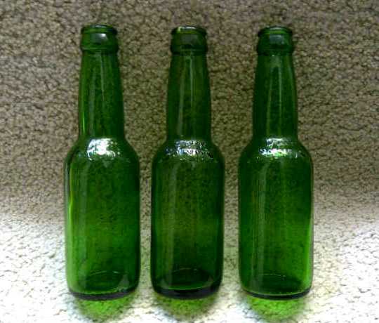 Karya Babah Antik: Botol Lama: Green Sands