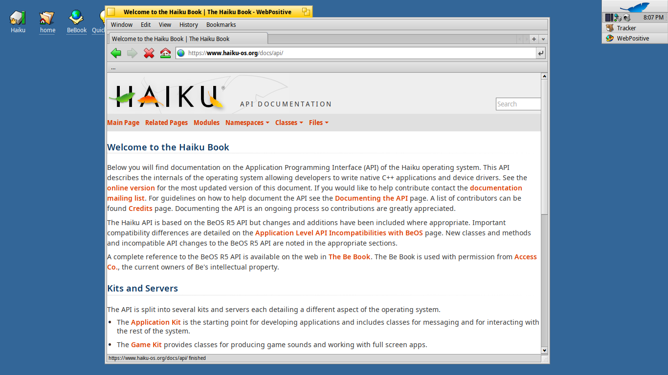Linux и Android: Обзор операционной системы Haiku R1 beta 2