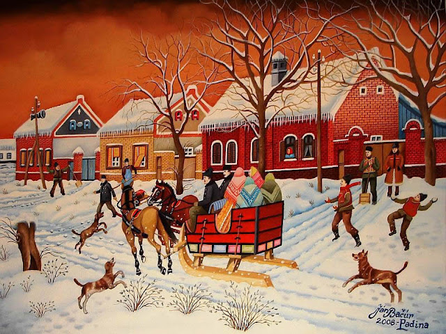 Jan Bačur | Serbian Naive Art info