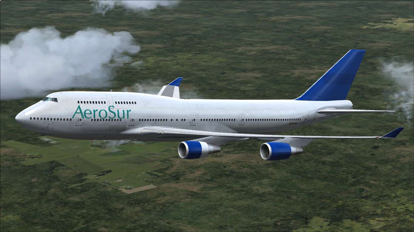 Texturas Brasileiras: Aerosur CP-2711 Boeing 747-400
