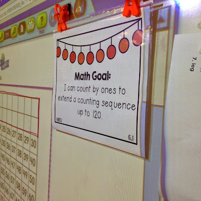 Go Math Objective/Goal Posters | Mrs. Wheeler's First Grade Tidbits ...