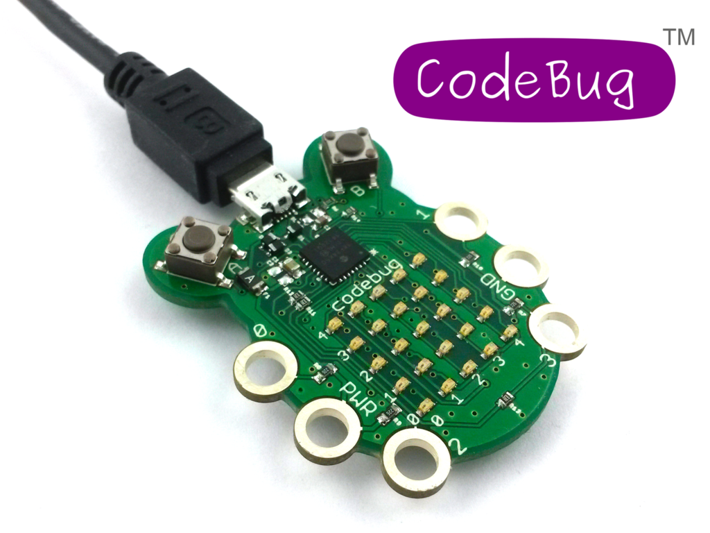 CodeBug: un dispositivo para aprender a programar por menos de 20€