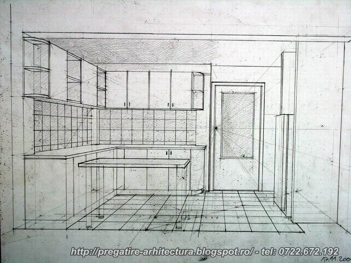 Pregatire pentru Facultatea de Arhitectura: Desene din programul de ...