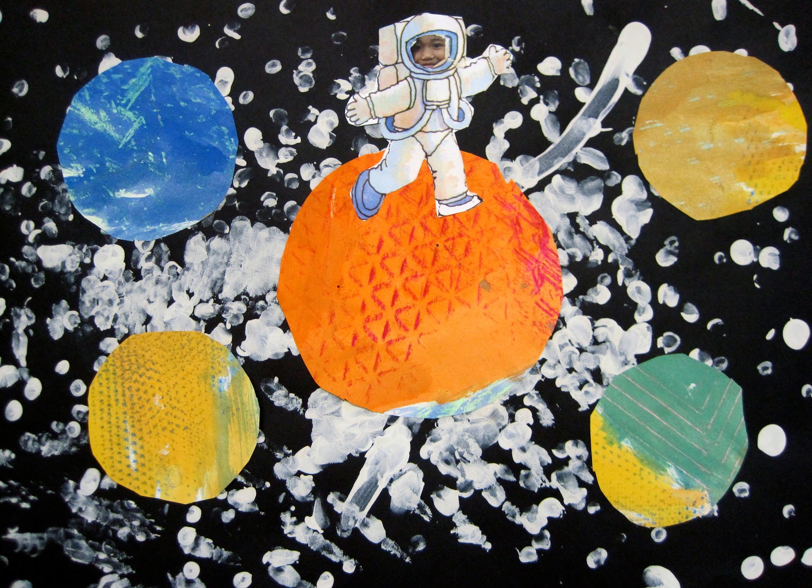 Outer Space Collages